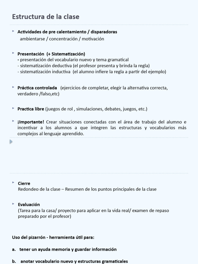 Estructura de Una Clase (En Español) | PDF