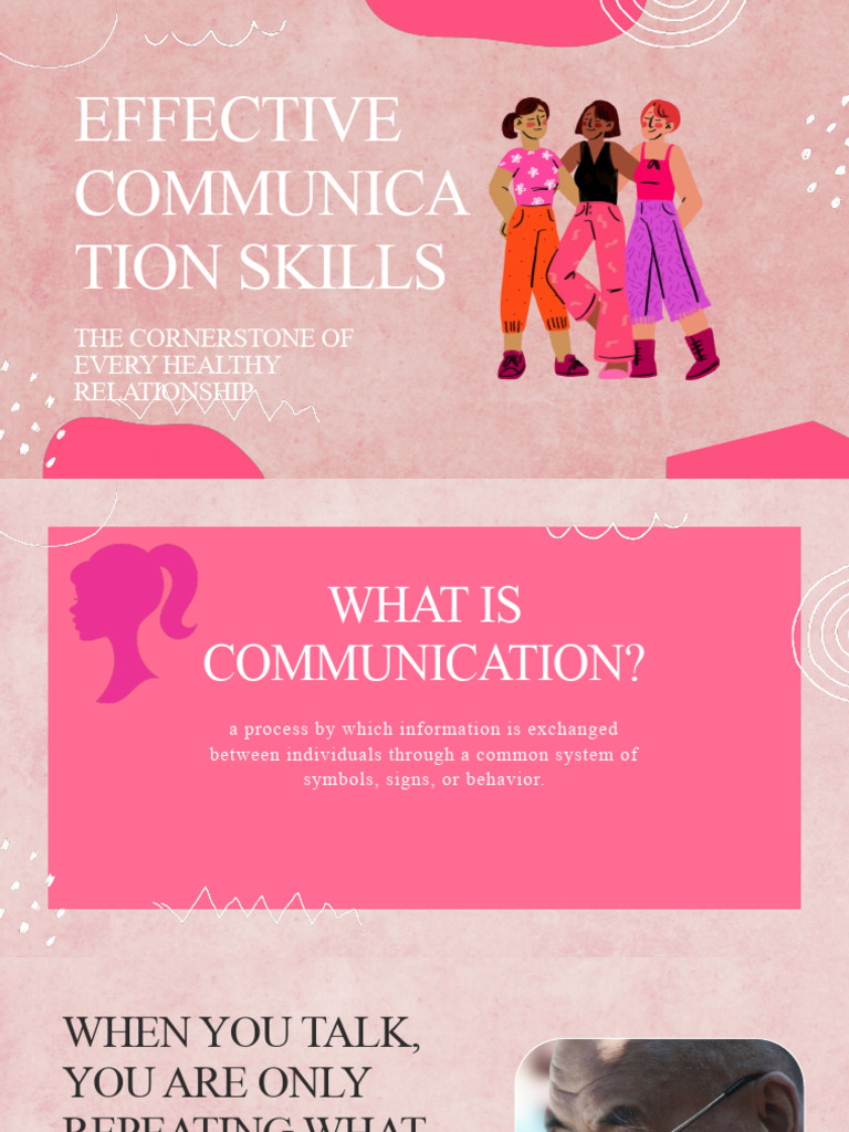 Effective Communication Presentation Pdf