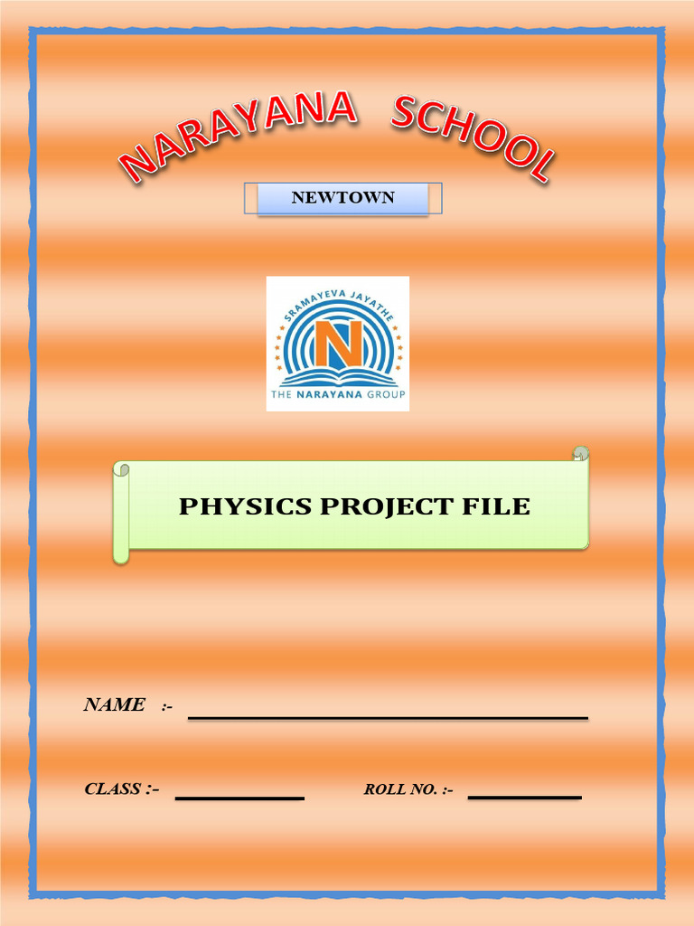 PHYSICS Project Class 12 | PDF PHYSICS Project Class 12 | PDF