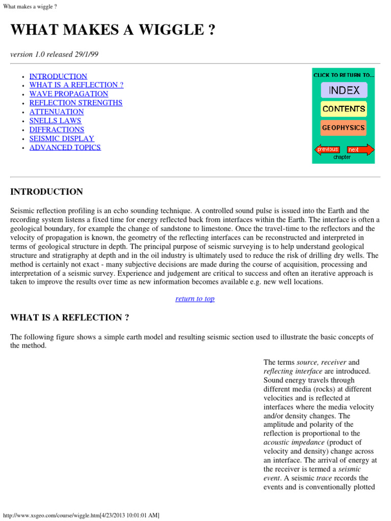 What Makes A Seismic Wiggle - Presentation - From - Xsgeo-Dot-Com ...