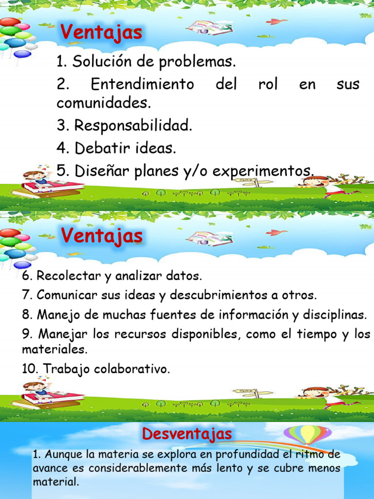 Ventajas y Desventajas de La Didáctica | PDF