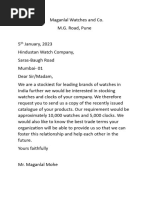 Demi Official Letter | PDF