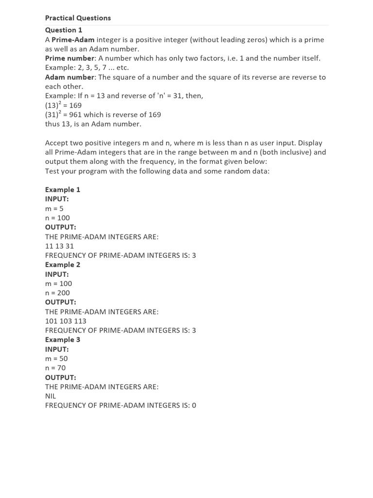 Pract Questions | PDF