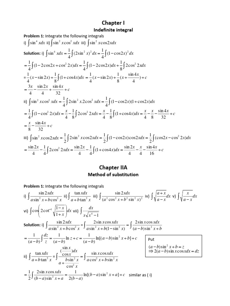 Integral Calculus 1 Pdf