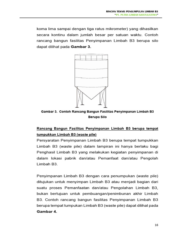 Isi Rintek LB3 PT Putra Limbah Khatulistiwa-18 | PDF