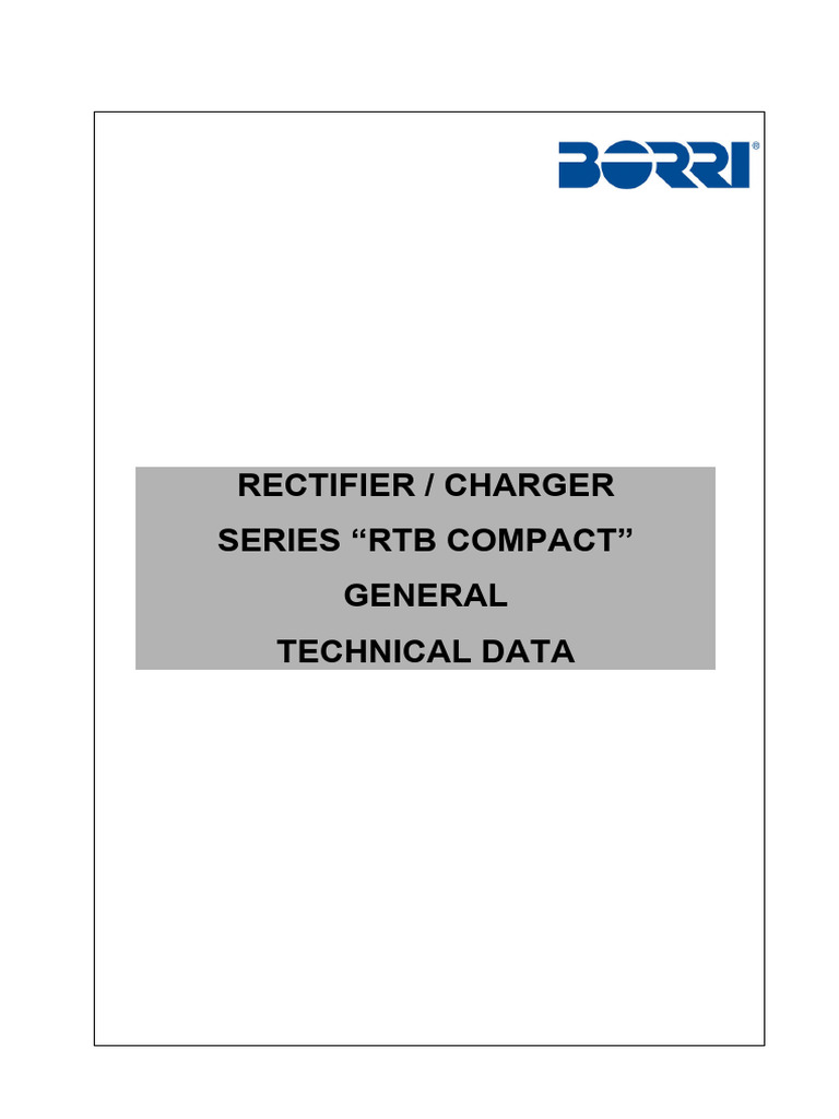OMU59019 - RTB COMPACT Technical Data Sheet | PDF