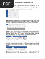 Funciones de la Pestaña Revisar en Word y Excel | PDF | Diccionario ...