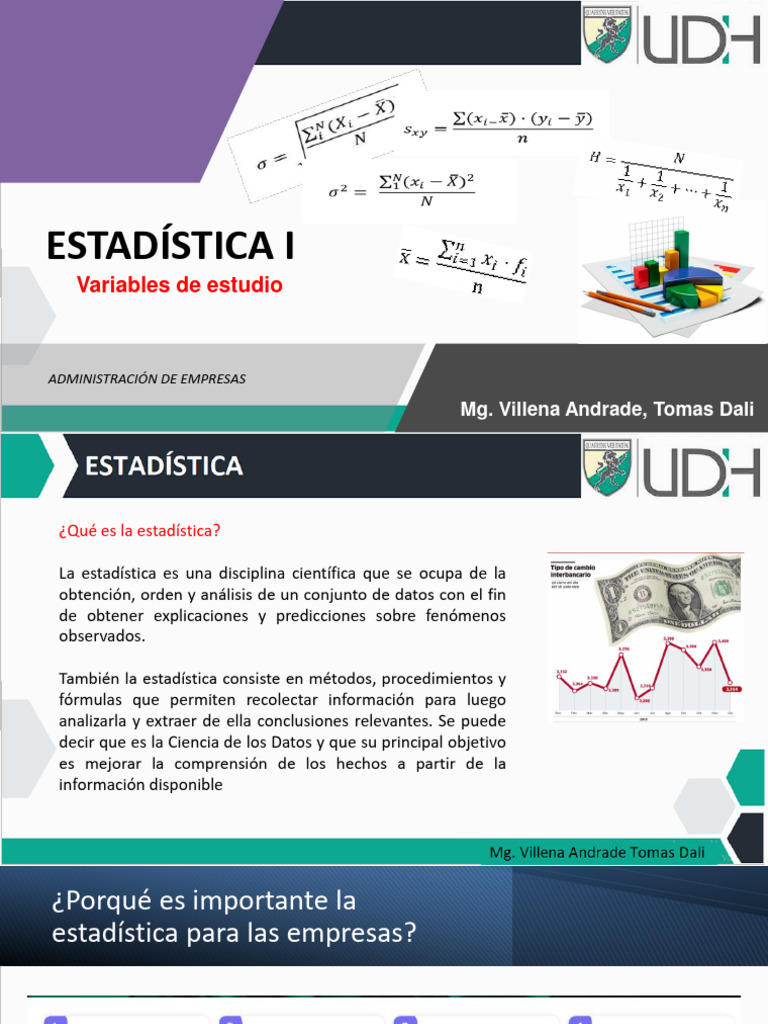 Introducción a la Estadística I | PDF | Nivel de medida | Estadísticas