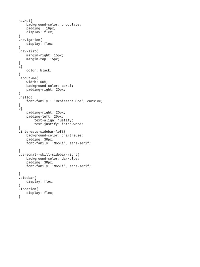 Stylesheet Css | PDF