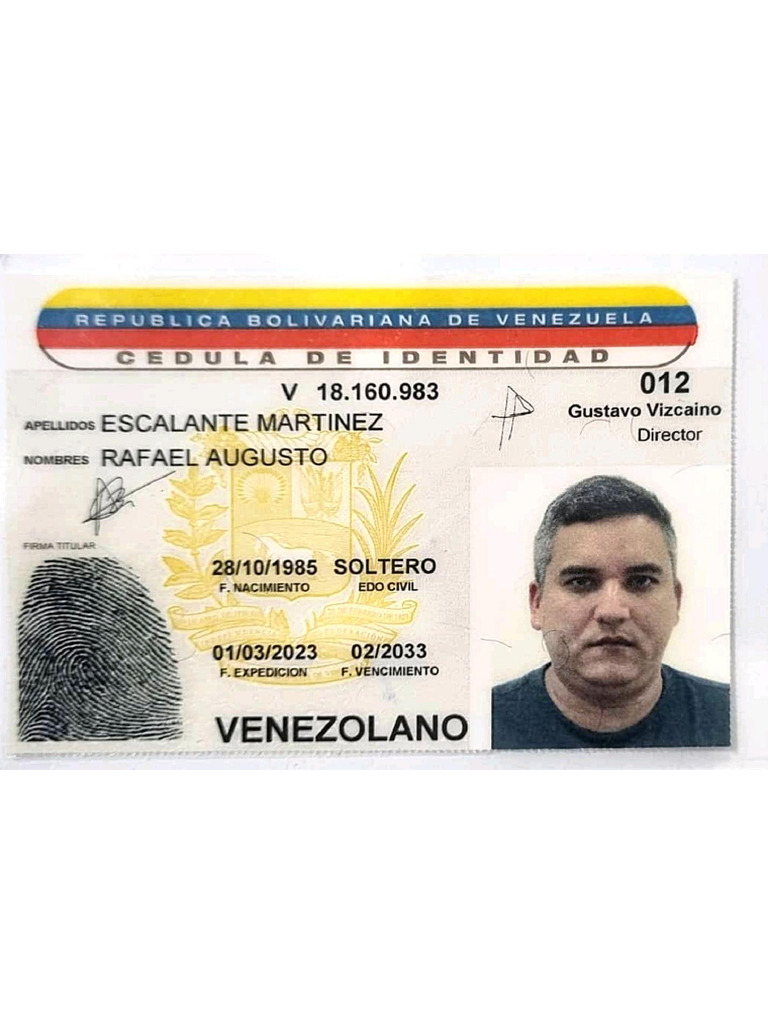 Cédula Rafael | PDF