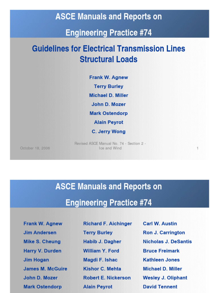 ASCE Manuals and Reports On Engineering | PDF | Reliability Engineering ...