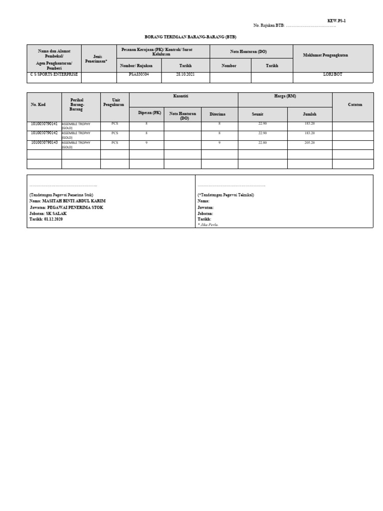 Kewps 1 BKS 2021 | PDF