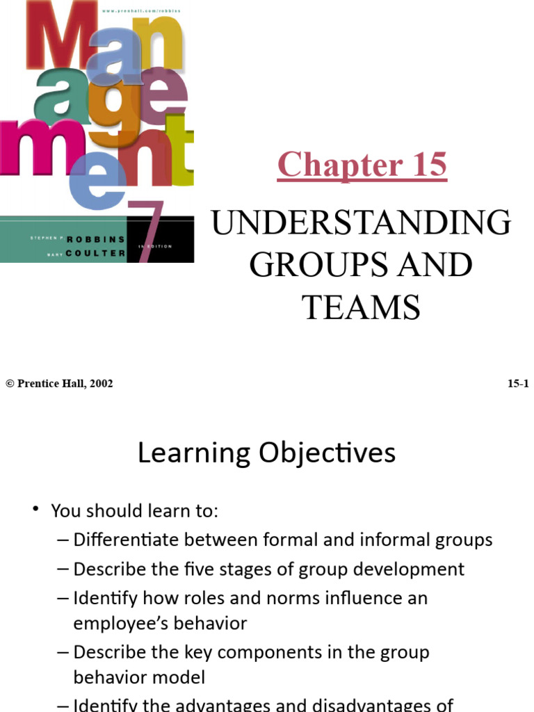 Understanding Groups and Teams Dynamics | PDF | Leadership | Goal