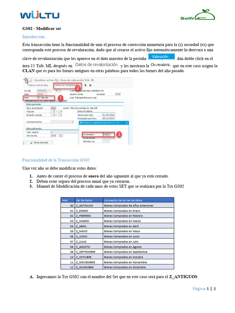 GS02 - Modificar Set | PDF