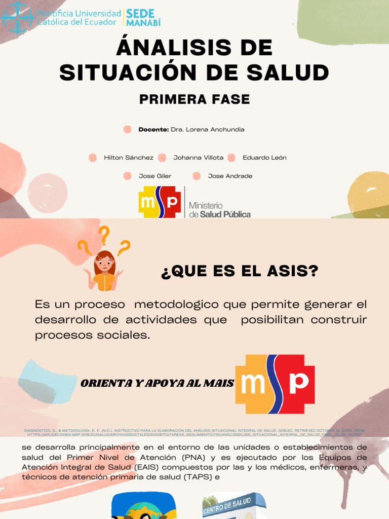 1era Fase Del ASIS | PDF
