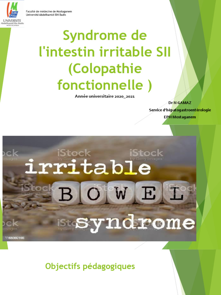 10-Colopathie Fonctionnelle 2020-2021 | PDF