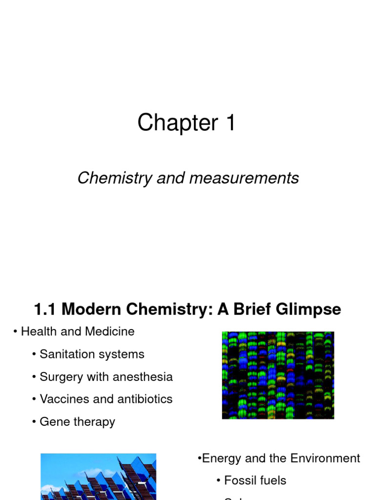 Chem 101 Chapter 1 Part 1 | PDF | Significant Figures | Mixture