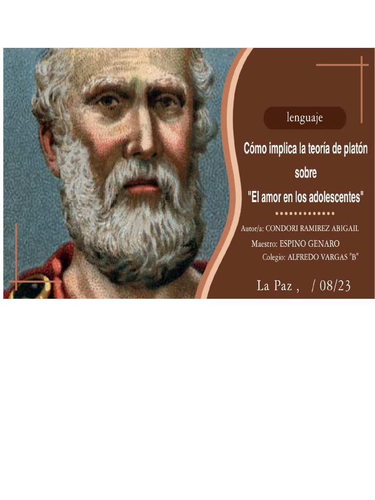 987654 | PDF | Amor | Platón