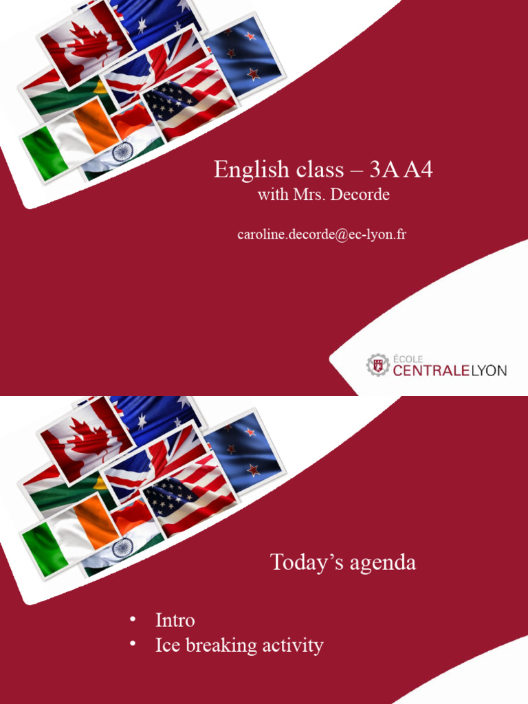 3A A4 - Decorde English Class Presentation | PDF | Human Communication ...