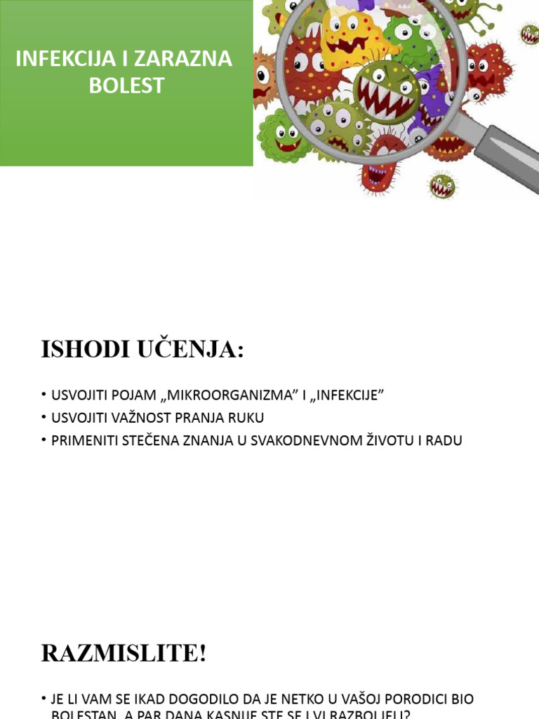 Infekcija i Zarazna Bolest | PDF