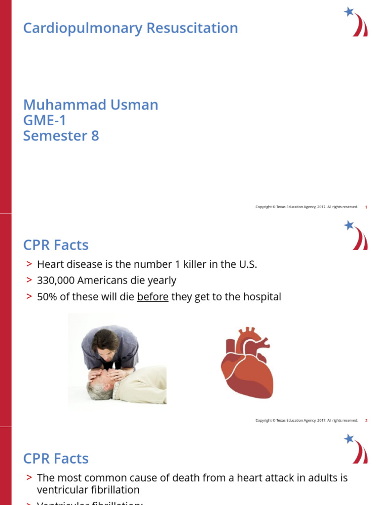 Cardiopulmonary Resuscitation - CPR | PDF