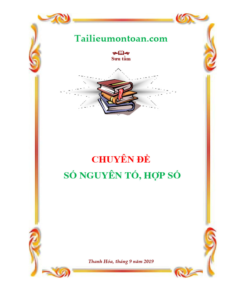 Chuyen de So Nguyen To Hop So | PDF