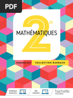 Manuel Maths Calao 1ere STi2D STL - Hachette 2020 | PDF