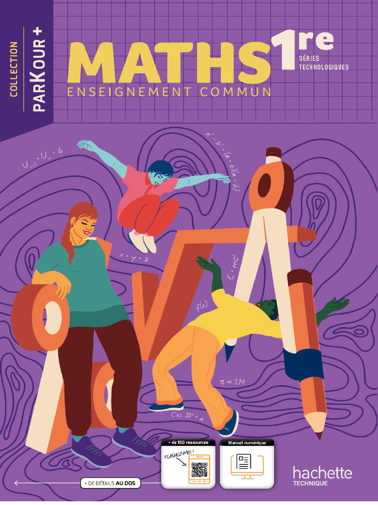 Manuel Maths 1ere Collection Parkour+ Hachette Technique 2023 | PDF