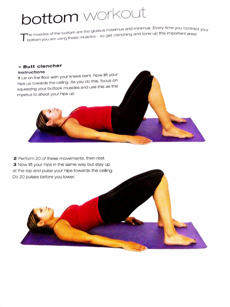 Bottom Workout | PDF | Buttocks | Foot