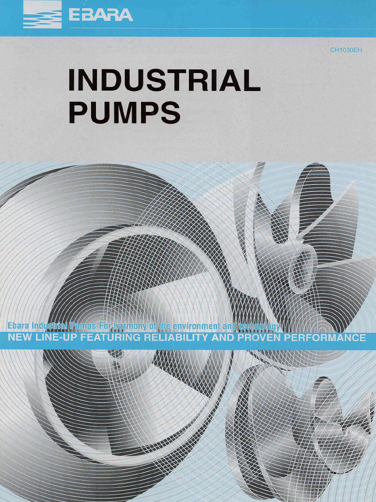 Catalogo Ebara Bombas Industriales Japon | PDF