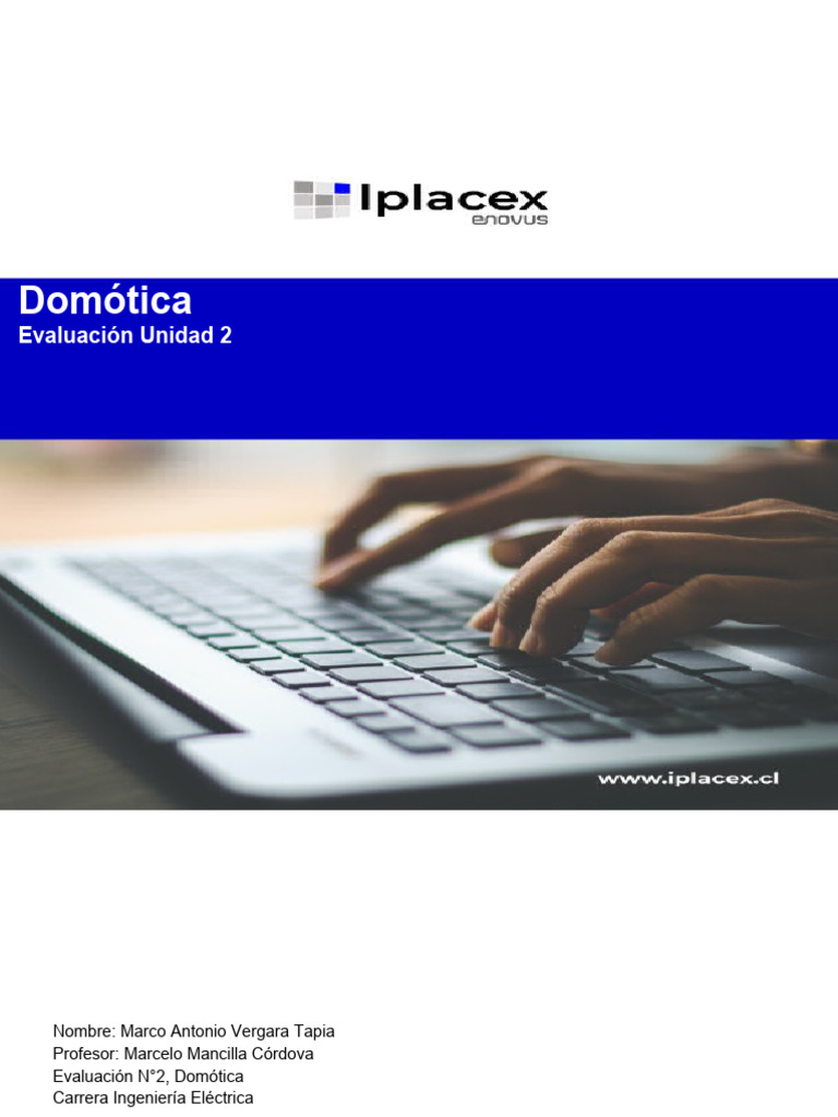 Marco Vergara Tapia EV-2 Domotica | PDF