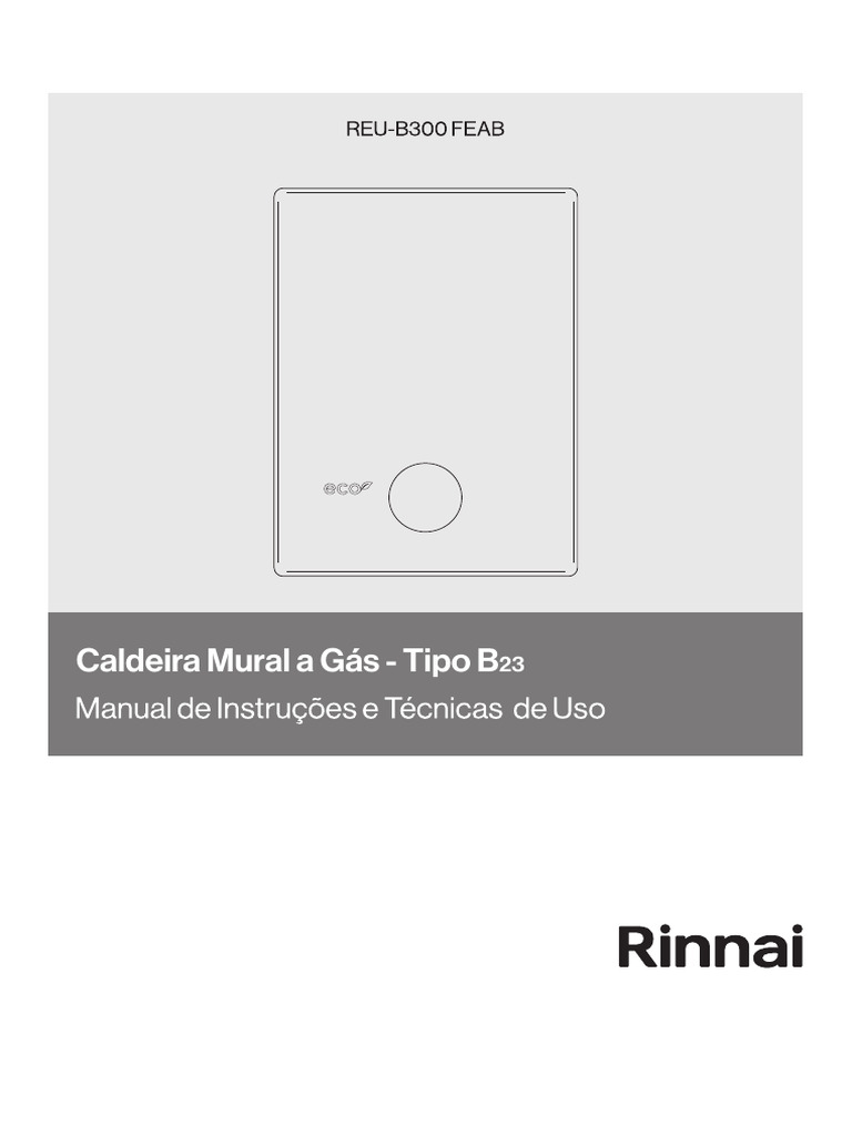 Caldeira Mural A Gás | PDF | Caldeira | Gás liquefeito de petróleo