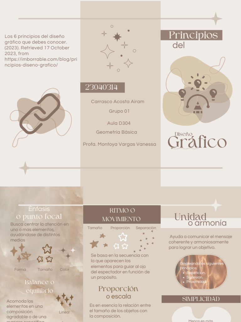 Principios del diseño | PDF