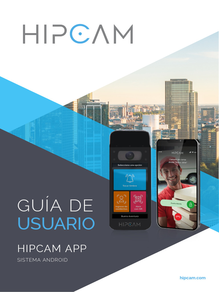 Guía de Configuración de Hipcam App | PDF | Aplicación movil | Contraseña