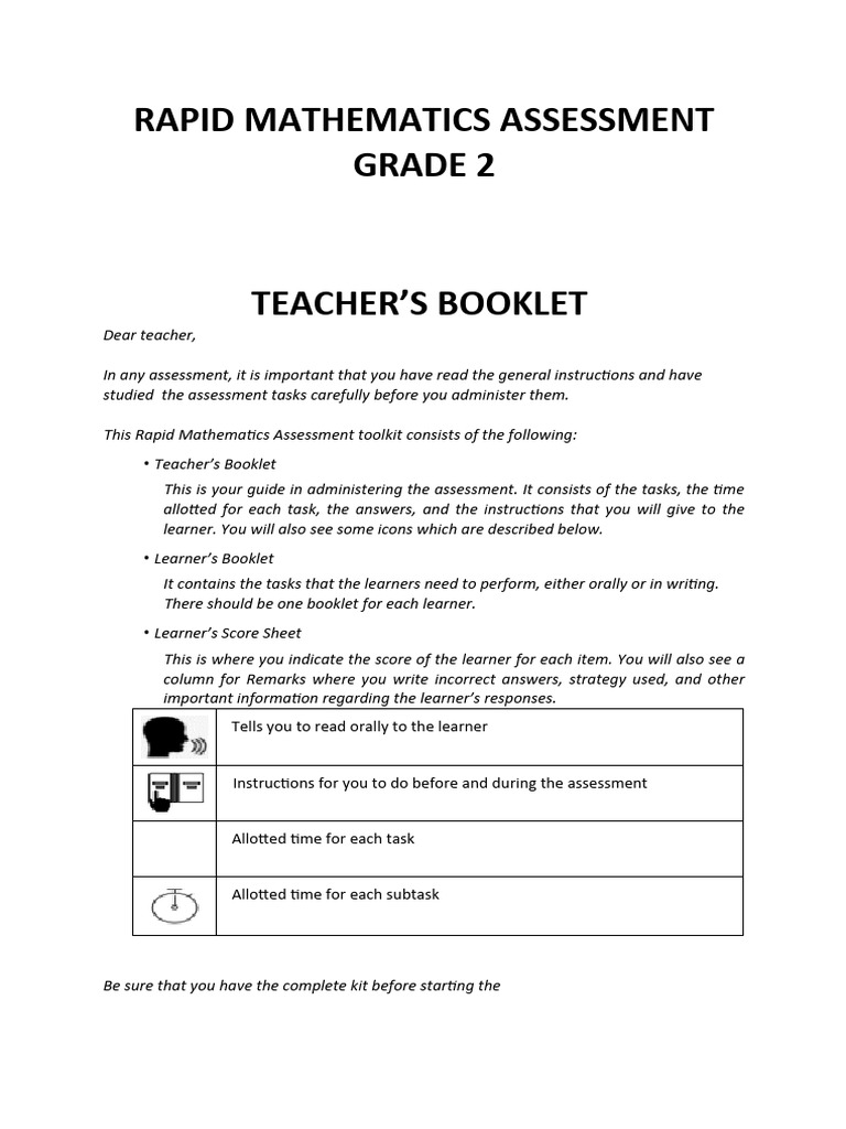 Kopya NG RMA - Grade-2 - Teacher - S-Booklet - 13-June-2023 | PDF ...