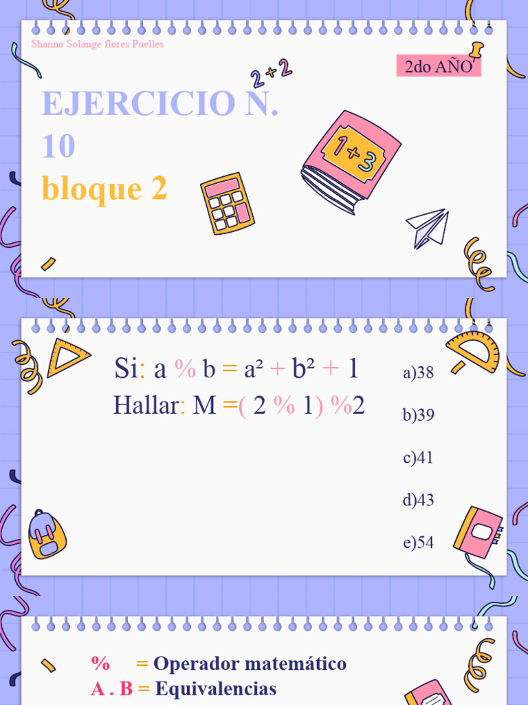 Trabajo RM. Ejercicio 10 | PDF