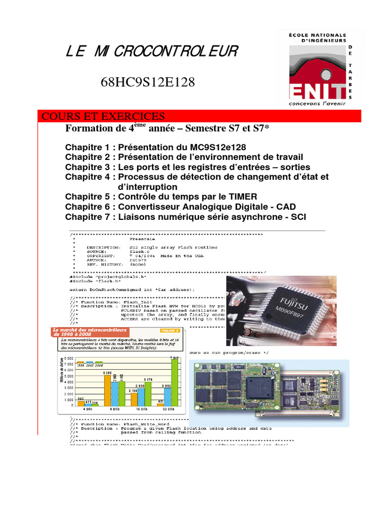 Cours Microcontrôleur Microprocesseur 35 Pdf