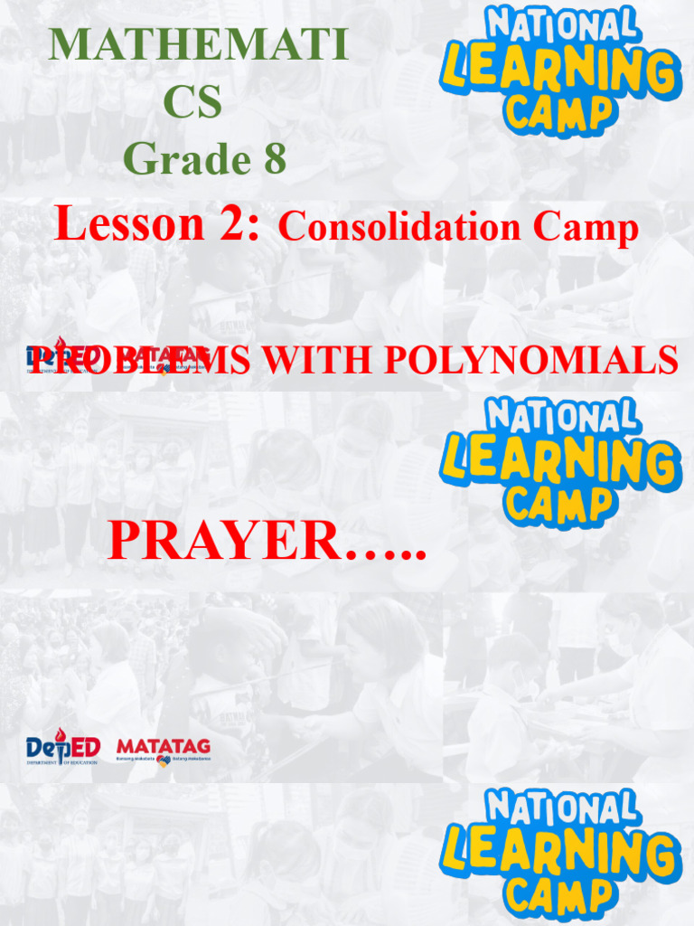 Math 8 Lesson 2 - Conso - Demo | PDF | Area | Mathematics