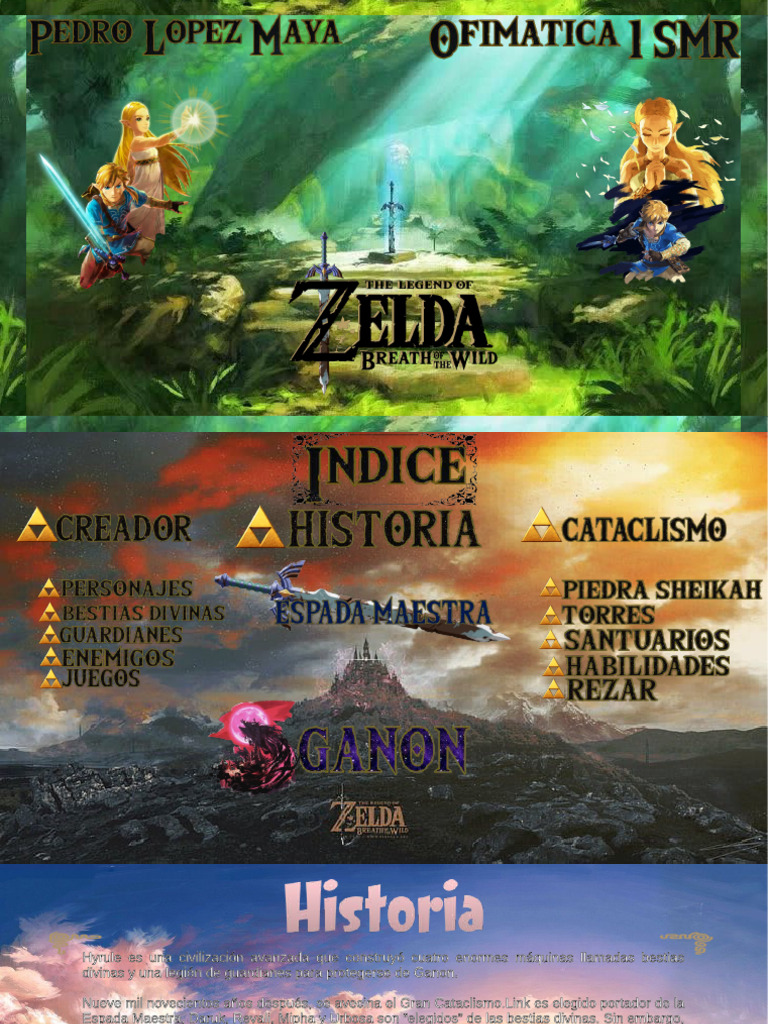 Presentación Zelda | PDF