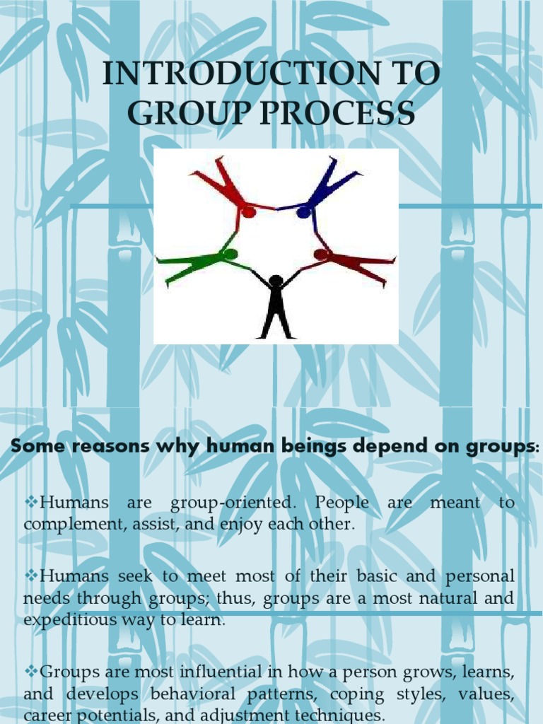 Introduction To Group Process | Download Free PDF | Leadership ...