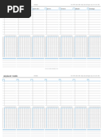 Aboriginal Birthday Chart Printables | PDF