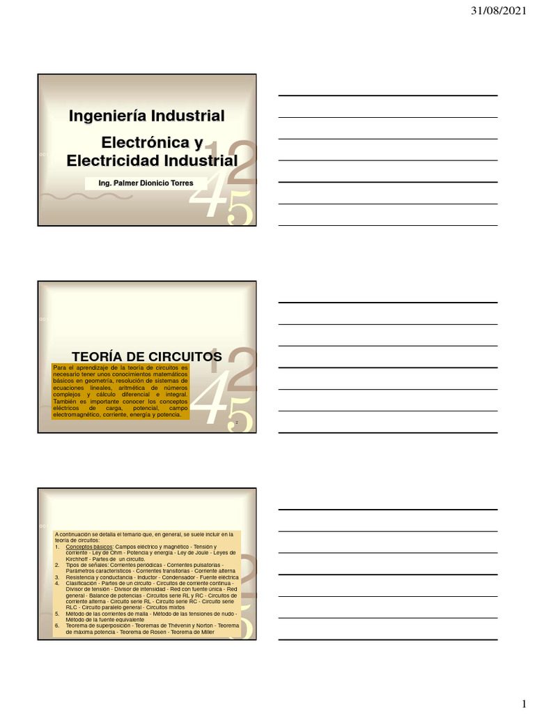 Lectura CLASE 01 ELECTRICIDAD | PDF Lectura CLASE 01 ELECTRICIDAD | PDF