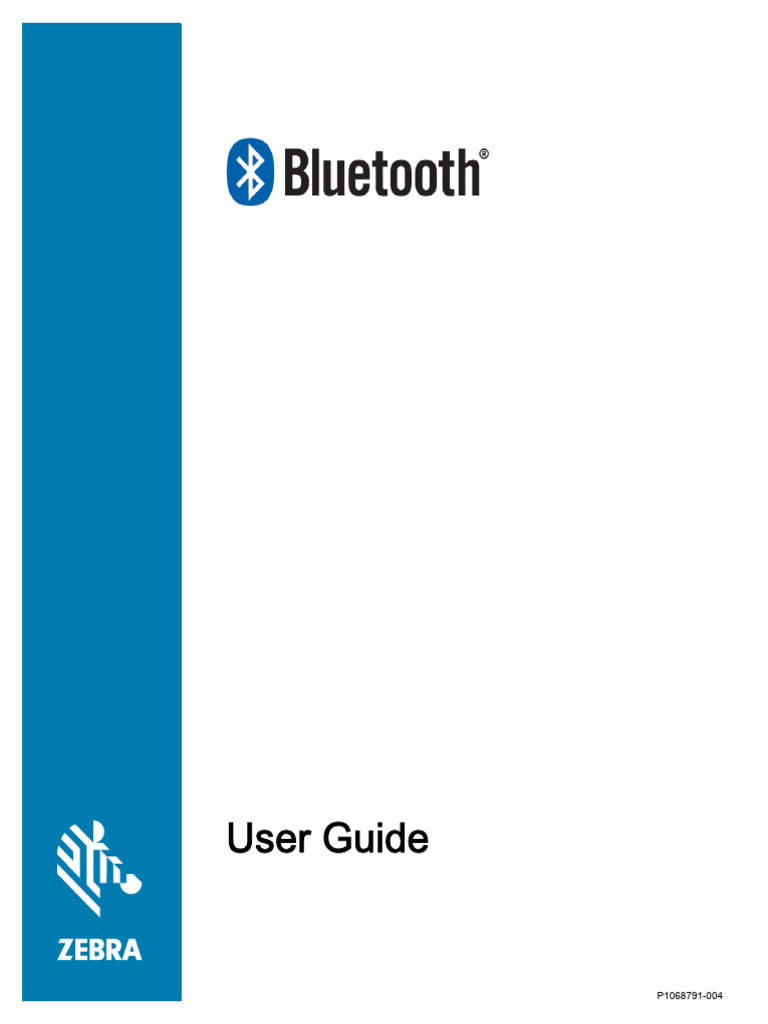 Zebra Bluetooth Guide | PDF