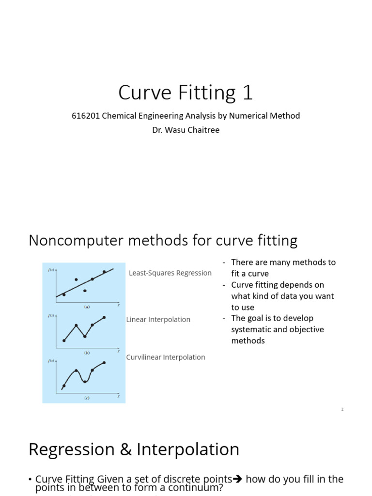 Curve Fitting Linear 1 | PDF | Errors And Residuals | Regression Analysis