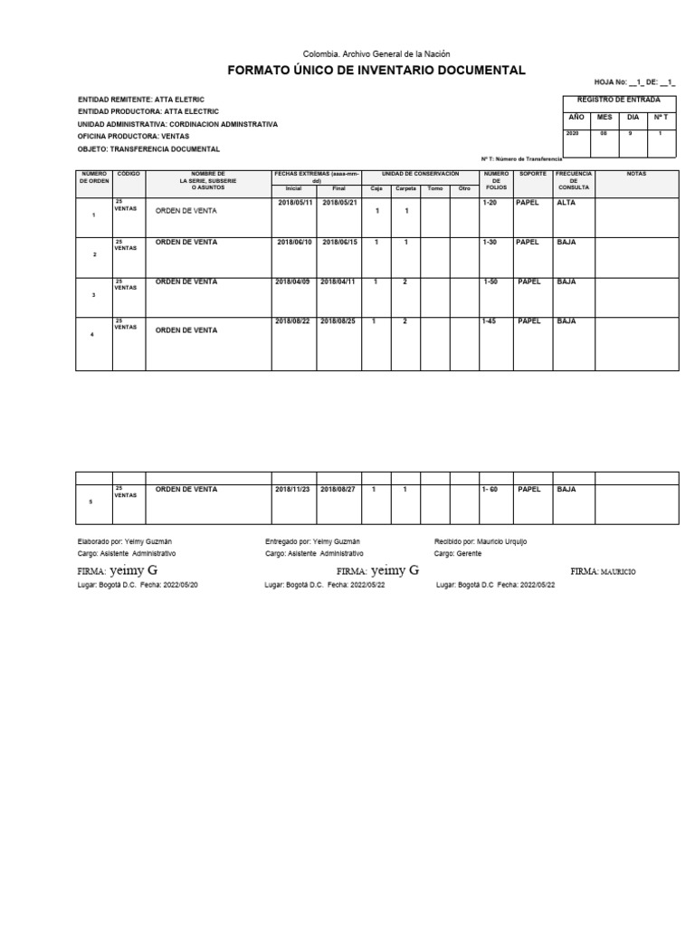 Formato Documental 1.... | PDF