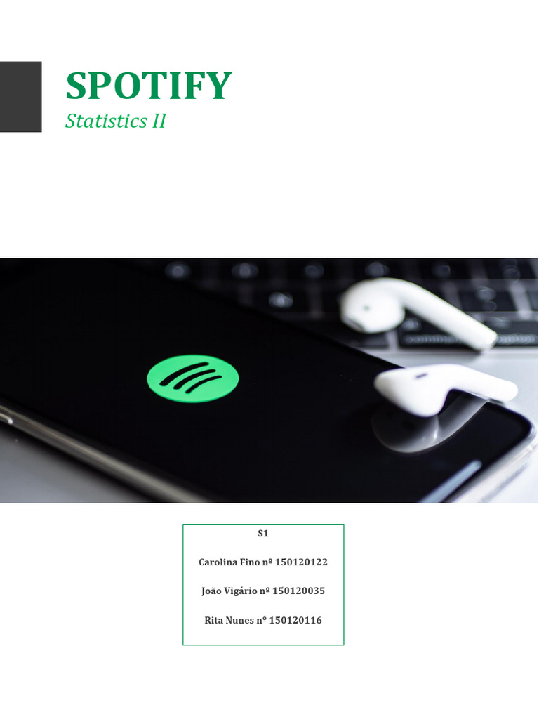 Oficial Spotify | PDF | Coefficient Of Determination | Regression Analysis