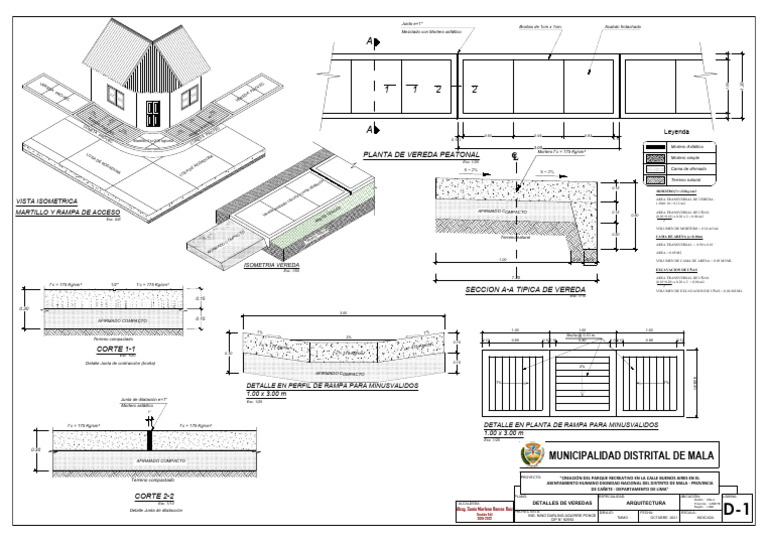 Detalle de Veredas (A1) | PDF