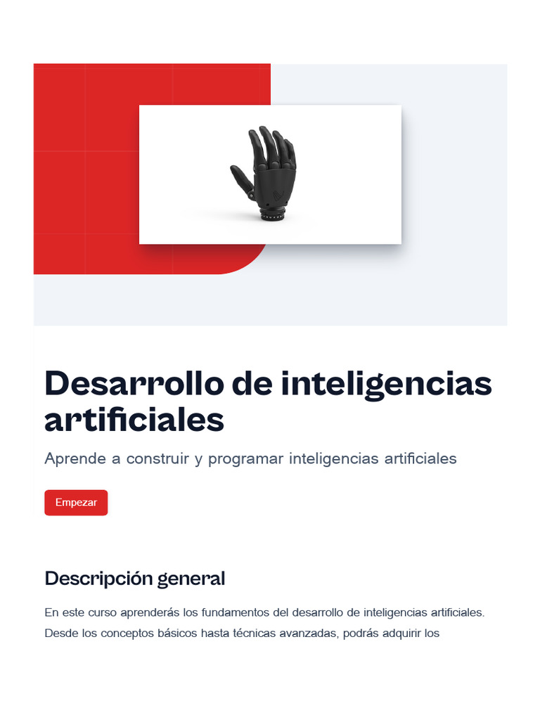 Desarrollo de Inteligencias Artificiales | Descargar gratis PDF | Inteligencia artificial ...
