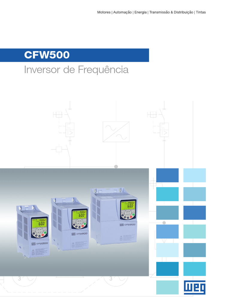 WEG cfw500 50036035 Catalogo Portugues BR | PDF | Controlador lógico ...