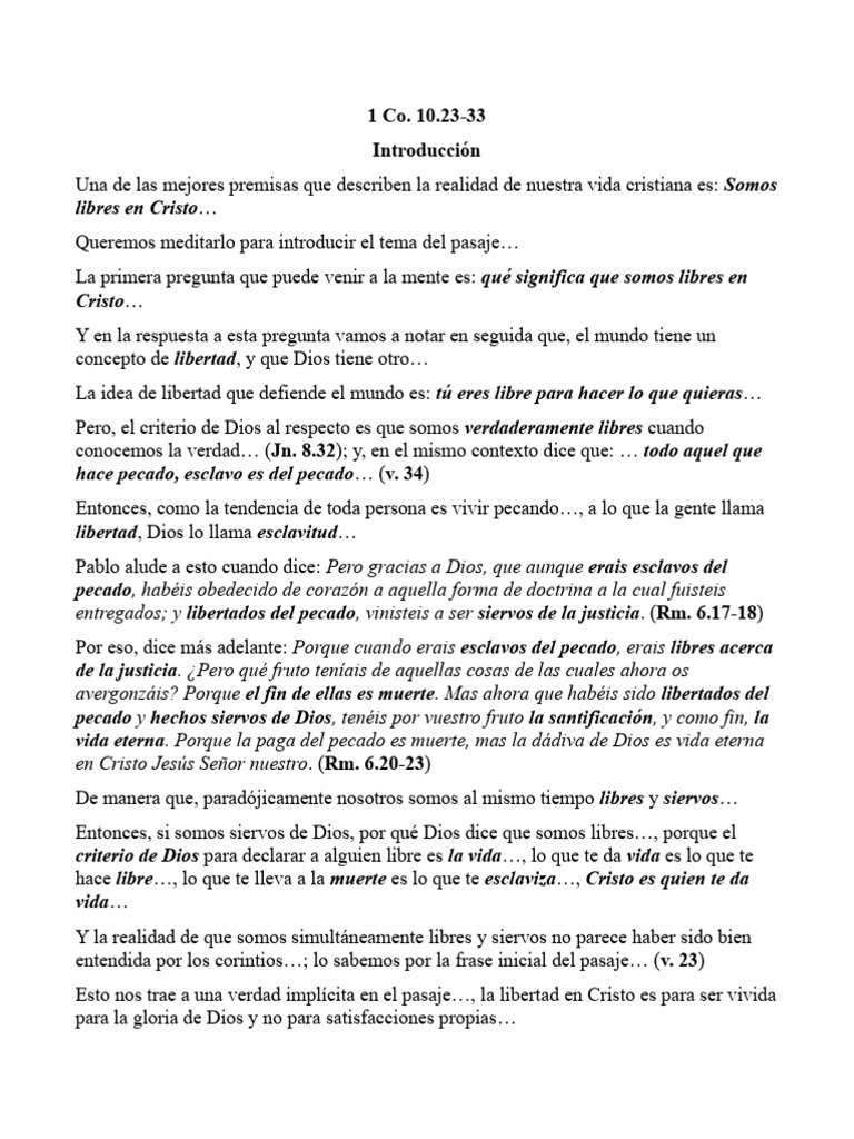 Un Siervo para Su Gloria | PDF | Cristo (título) | Pecado